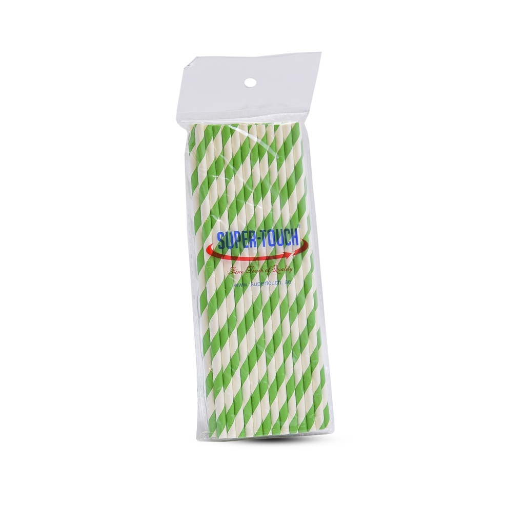 SUPER TOUCH PAPER STRAW MIX COLOURS D6 X 197MM | Island Perk Pvt Ltd